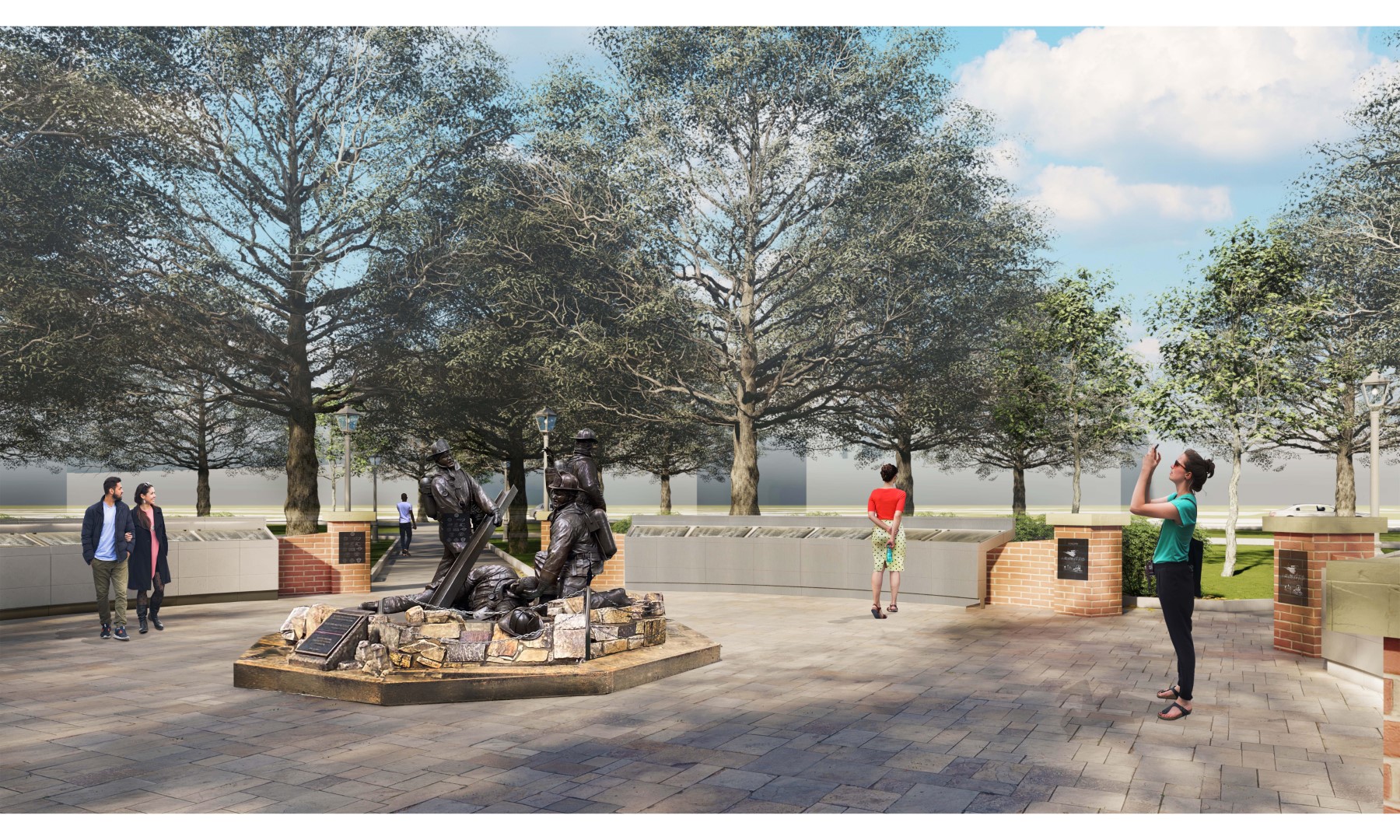 NCFFF Memorial Expansion – North Carolina Fallen Firefighters Foundation